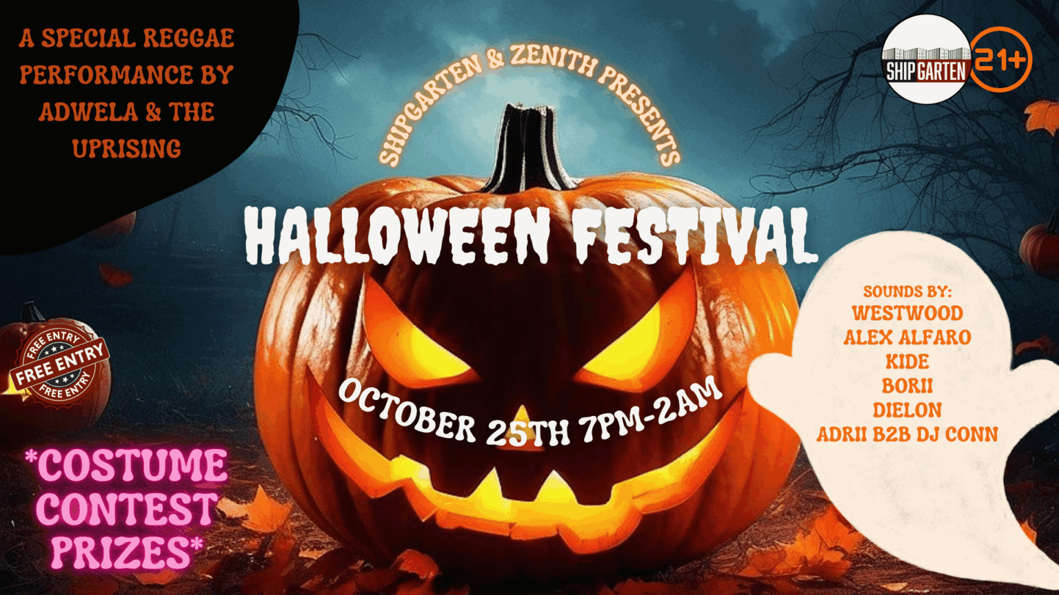 21+ Halloween Festival - Shipgarten