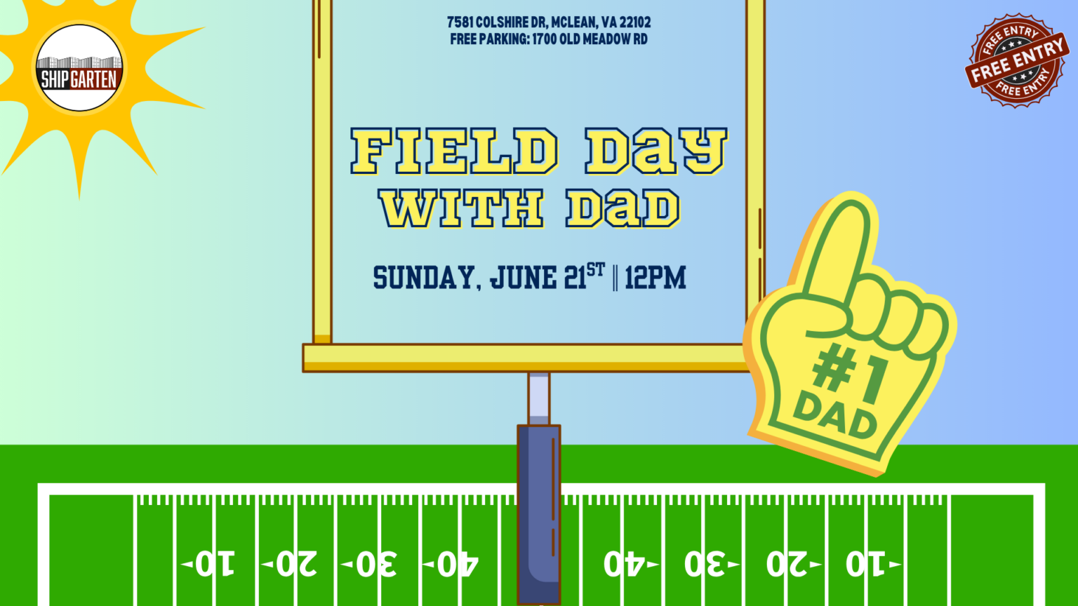 Father’s Day: Field Day With Dad - Shipgarten
