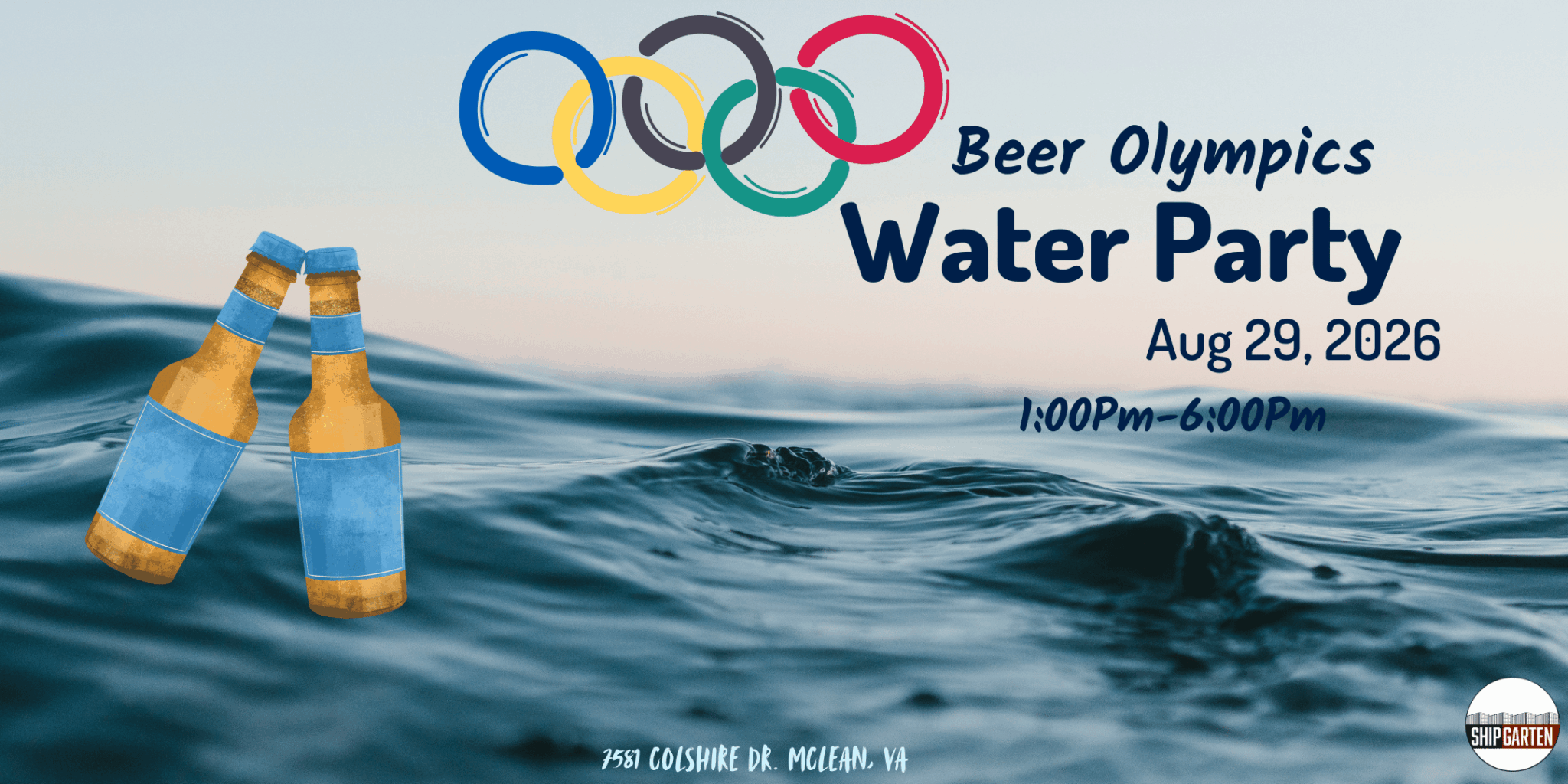 Beer Olympics Water Party - Shipgarten